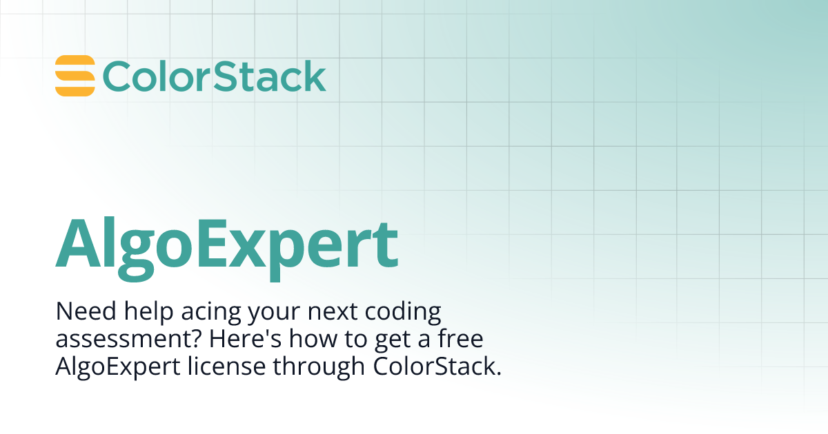 AlgoExpert | The ColorStack Family